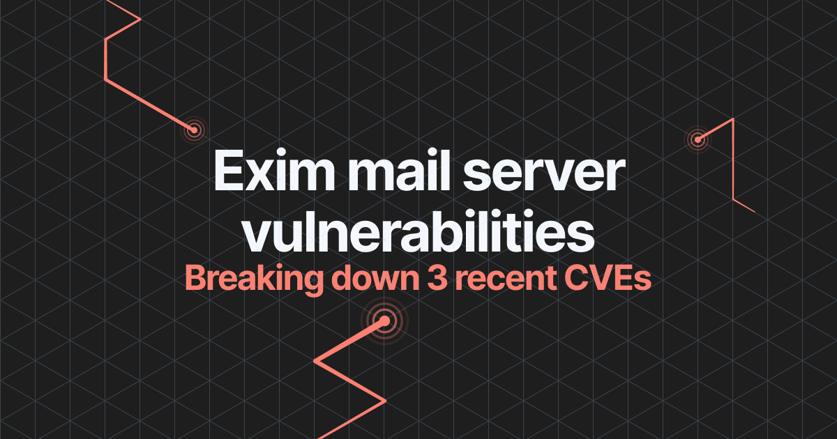Analysis of recent Exim mail server vulnerabilities | Pentest-Tools.com ...